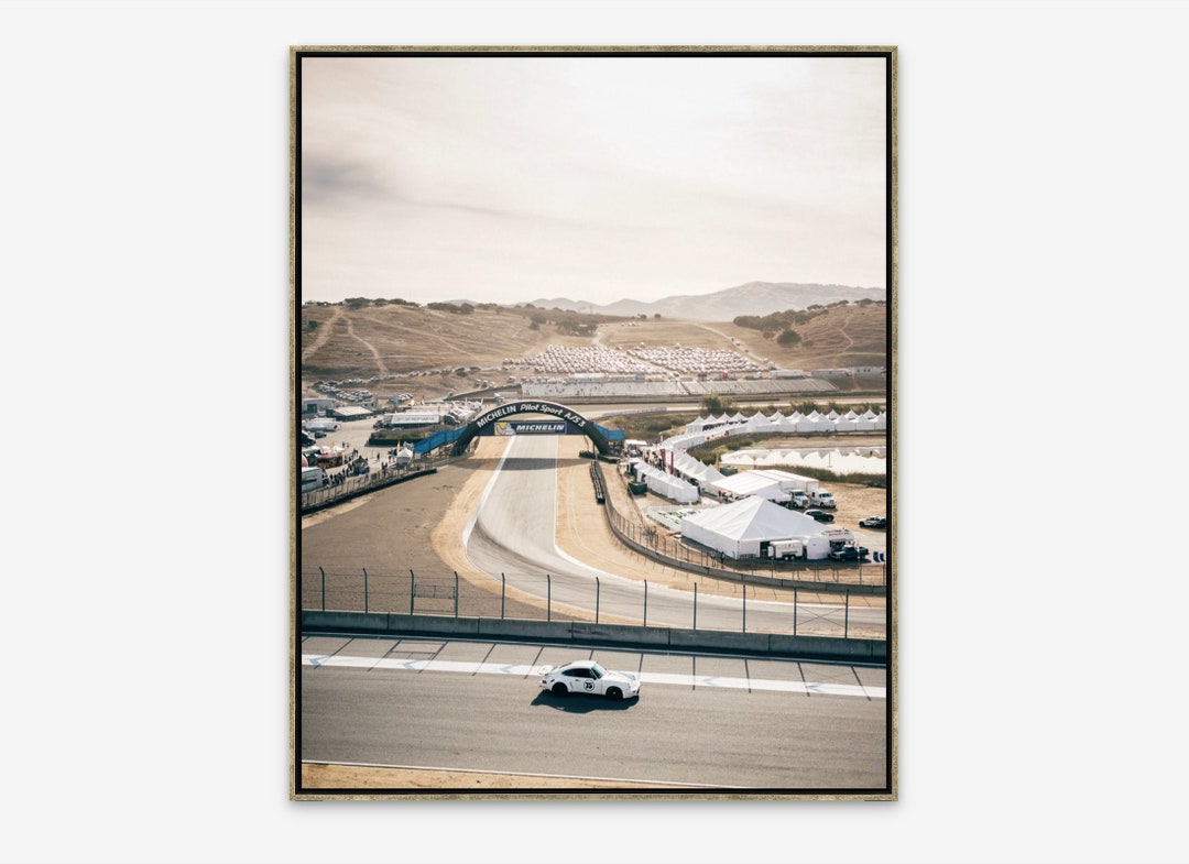 Vertical Fine Art Photograph of a German Vintage Race Car at the ...