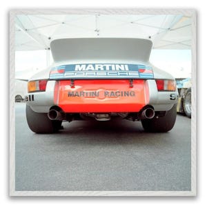 Classic Porsche 911 European Vintage Race Car Framed Photograph Ready ...