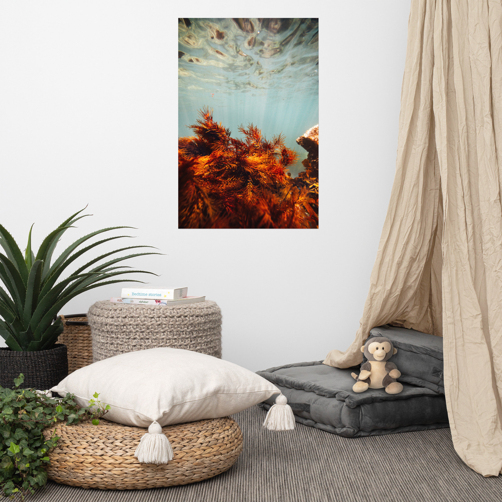 Underwater Landscape Catalina Island Luster Photo Paper Poster. - Etsy