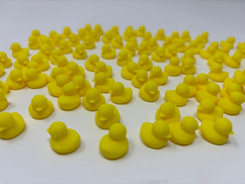 Tiny Mini 3d-printed Ducks Free US Shipping Made in the USA Delightful ...