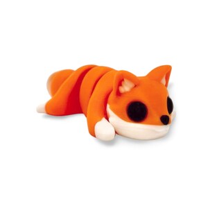 Kids Orange Fox | 3D Printed Flexible Fox Toy - Etsy