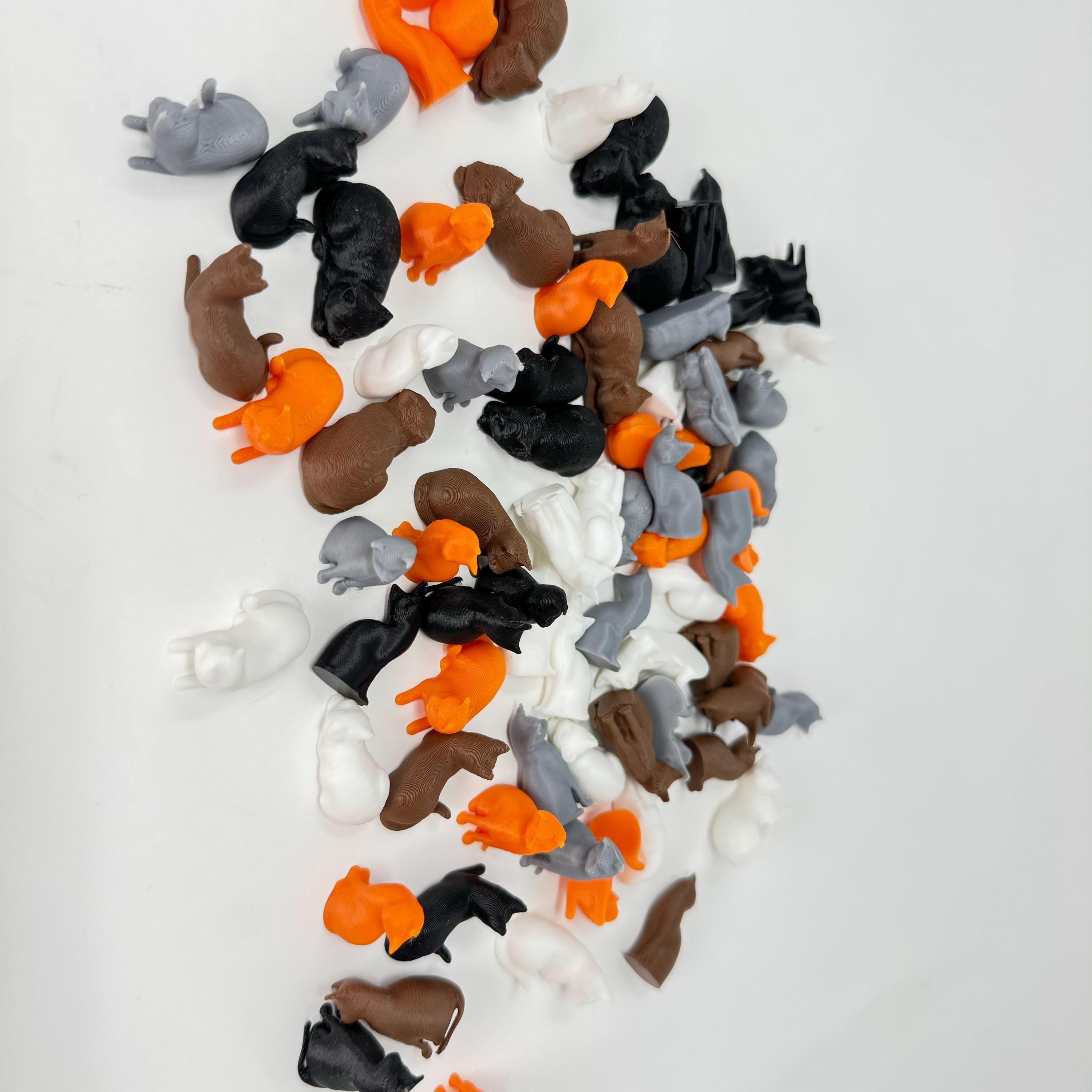 Tiny Mini 3d-printed Cats - Made in the USA - Delightful Hidden ...