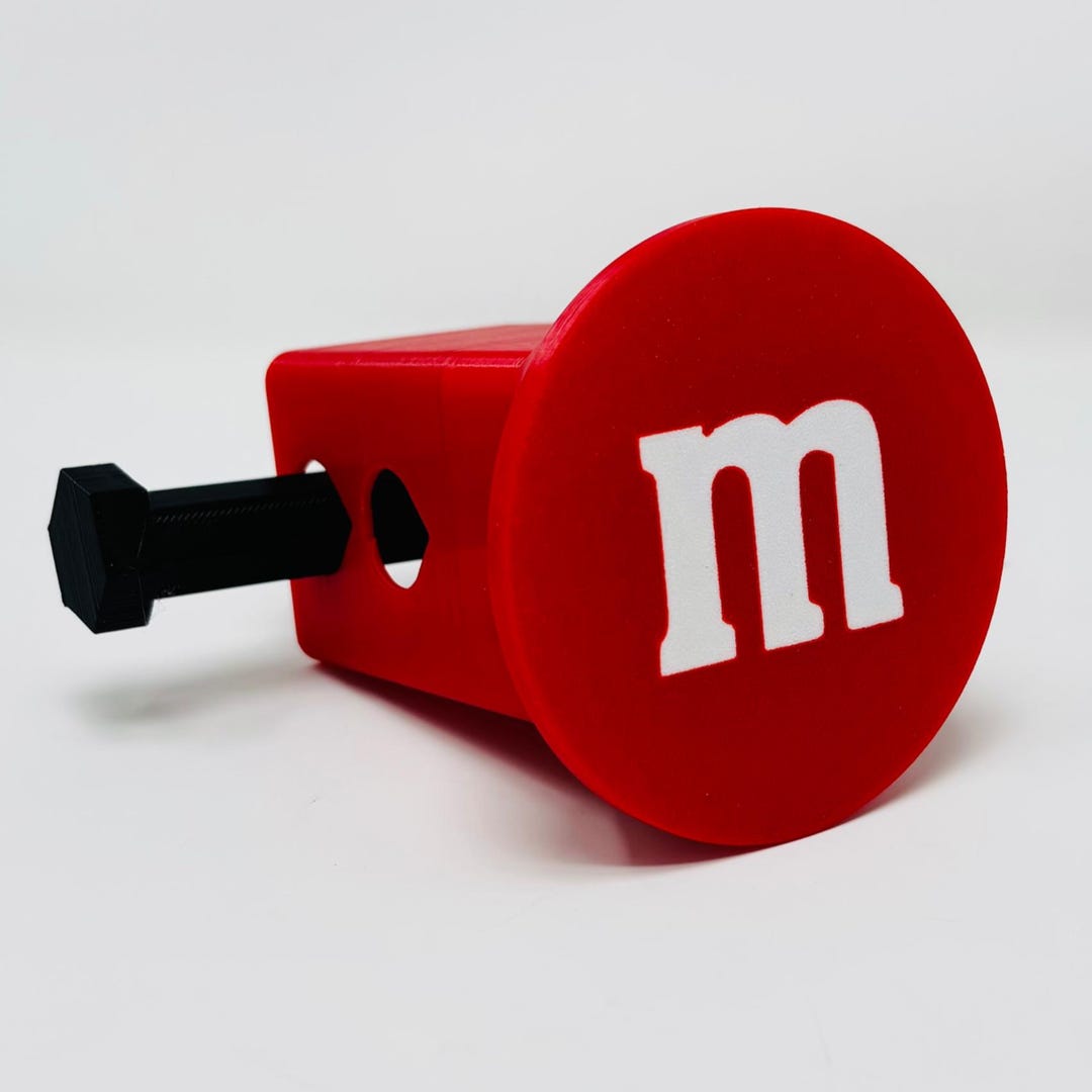 3D Printed M&M Hitch Cover - Etsy