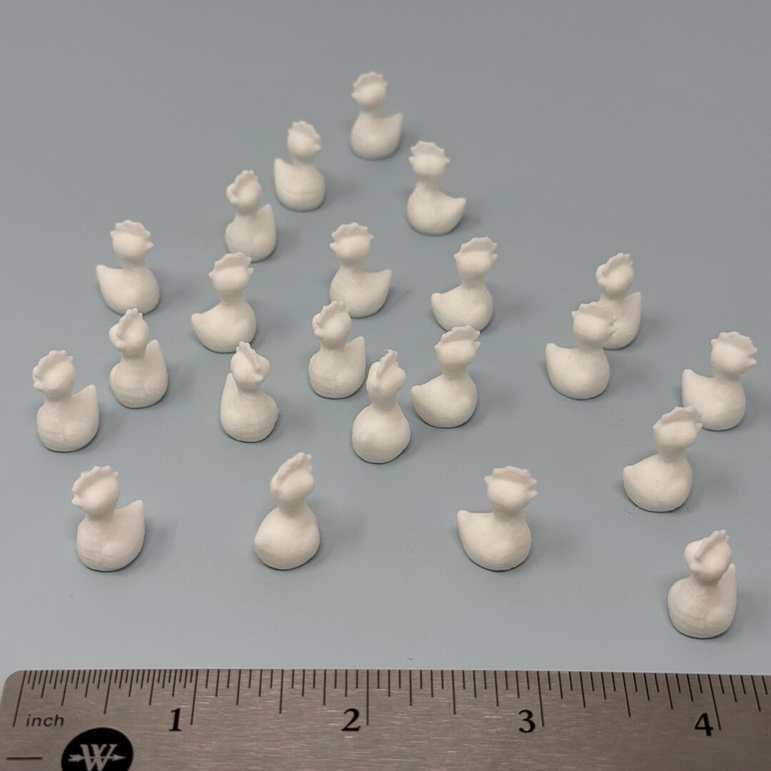 Tiny Mini 3d-printed Chickens - Made in the USA - Delightful Hidden ...