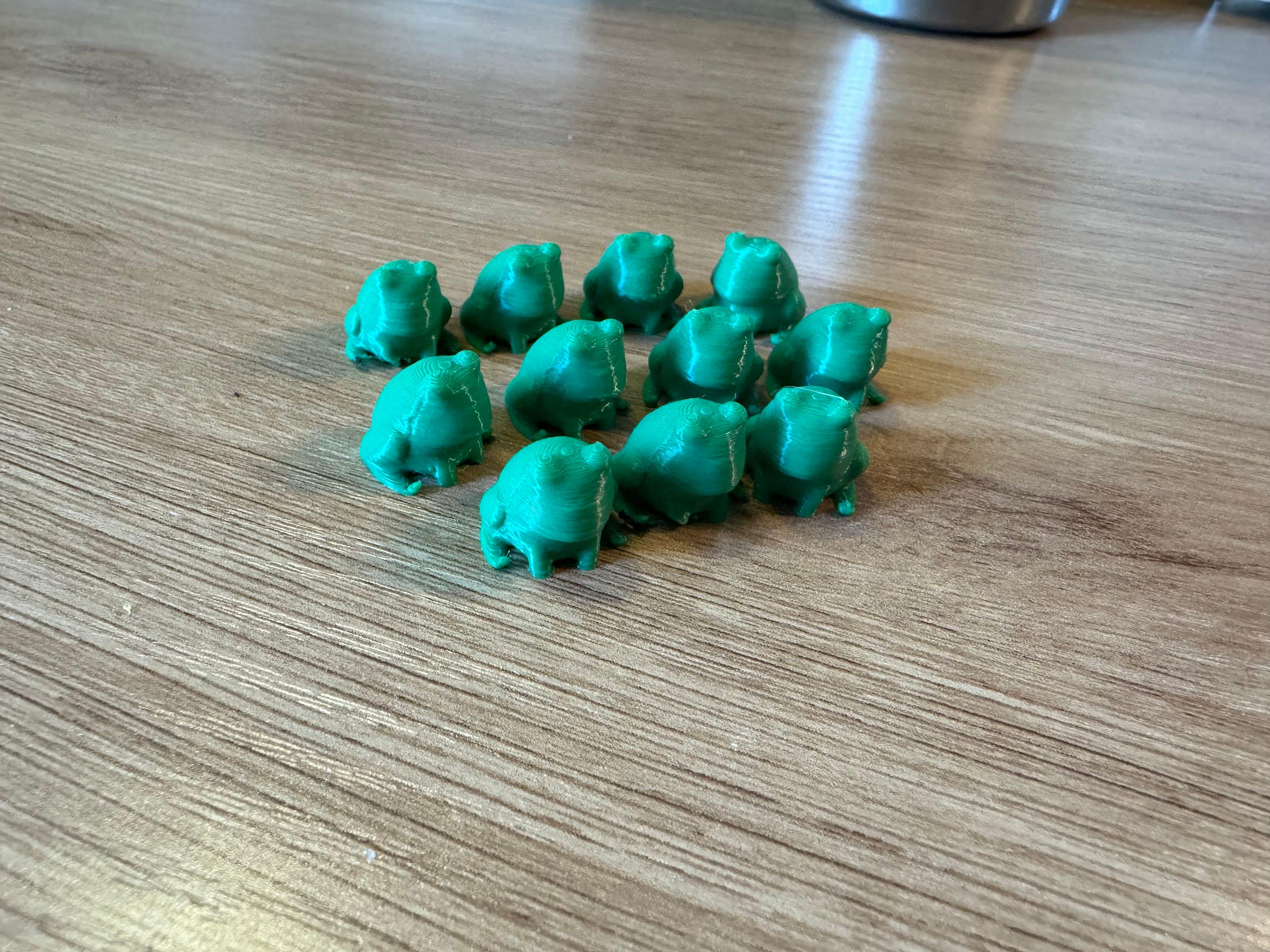 Mini Frogs: Hideable 3d-printed Frogs for Fun Surprises Free Shipping ...