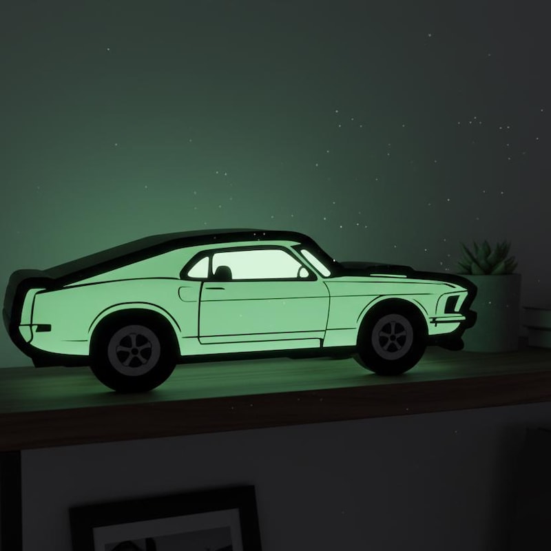 Mustang Alarm Clock - Etsy
