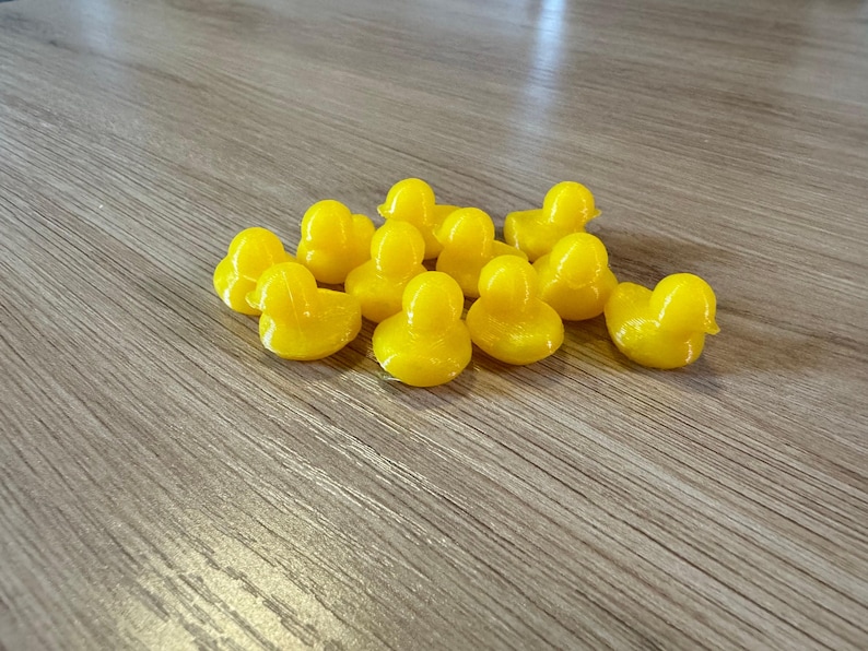 Tiny Mini 3d-printed Ducks - Made in the USA - Delightful Hidden ...