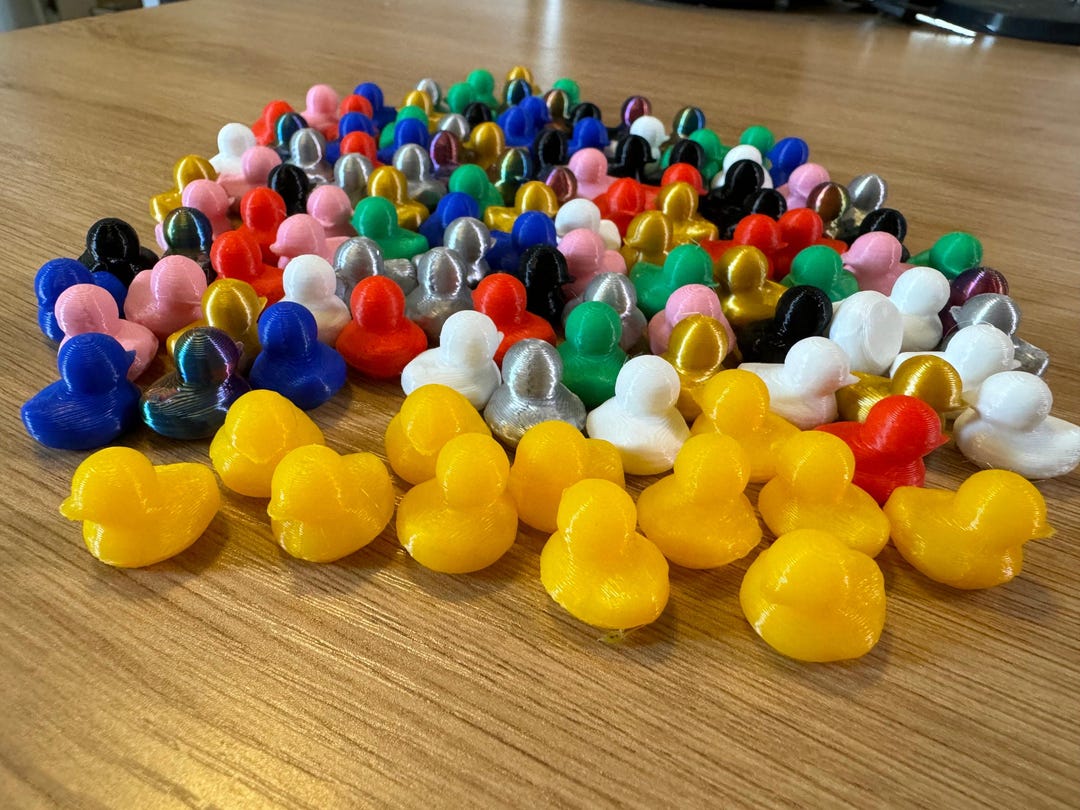 Tiny Mini 3d-printed Ducks Made in the USA Delightful Hidden Surprise ...