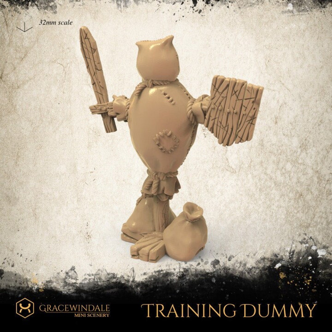 Training Dummy | Dnd Miniature Terrain | Dungeons and Dragons | D&D ...