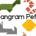 Pet Tangram Puzzles Printable 2D Shapes Math Center Tangrams - Etsy
