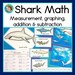 Shark Math With Measurement Graphing Addition and Subtraction - Etsy