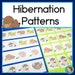 Hibernating Animals | Hibernation Patterns Math Center With AB ABC AAB ...