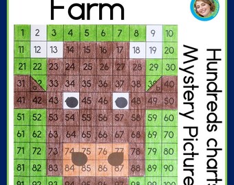 Spring 100s Chart | Hundreds Charts | 100 Chart Mystery Pictures ...