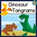 Dinosaurs Tangram Puzzles Printable | 2D Shapes Math Center | Tangrams ...