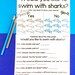 Shark Math With Measurement Graphing Addition and Subtraction - Etsy