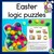 Easter Logic Puzzles Math Critical Thinking Brainteasers | Spring Logic ...