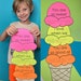 Mothers Day Fathers Day Ice Cream Craft and Writing Activity With ...
