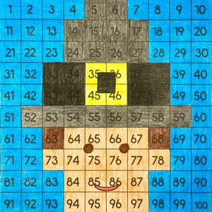 Thanksgiving Math 100s Chart Hundreds Chart 100 Chart Mystery Pictures ...