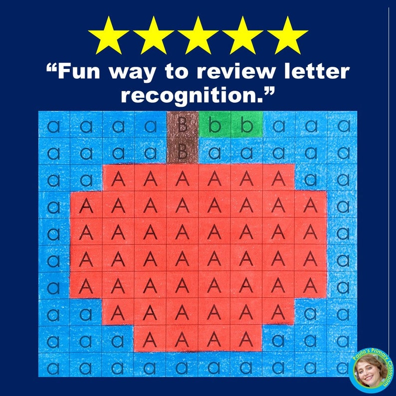 Alphabet Mystery Pictures | Color by Letter | Letter Recognition ...