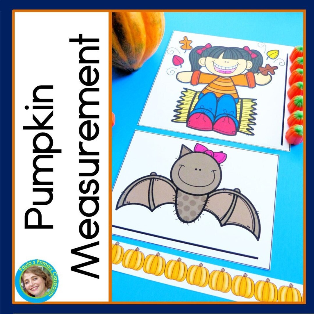 Pumpkin Measurement Activities Standard and Nonstandard Units | Fall ...