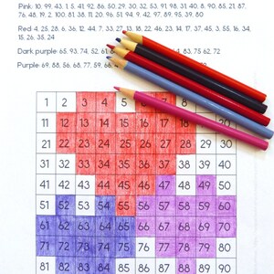 Valentines Day 100s Charts | Hundreds Chart | 100 Chart Mystery ...