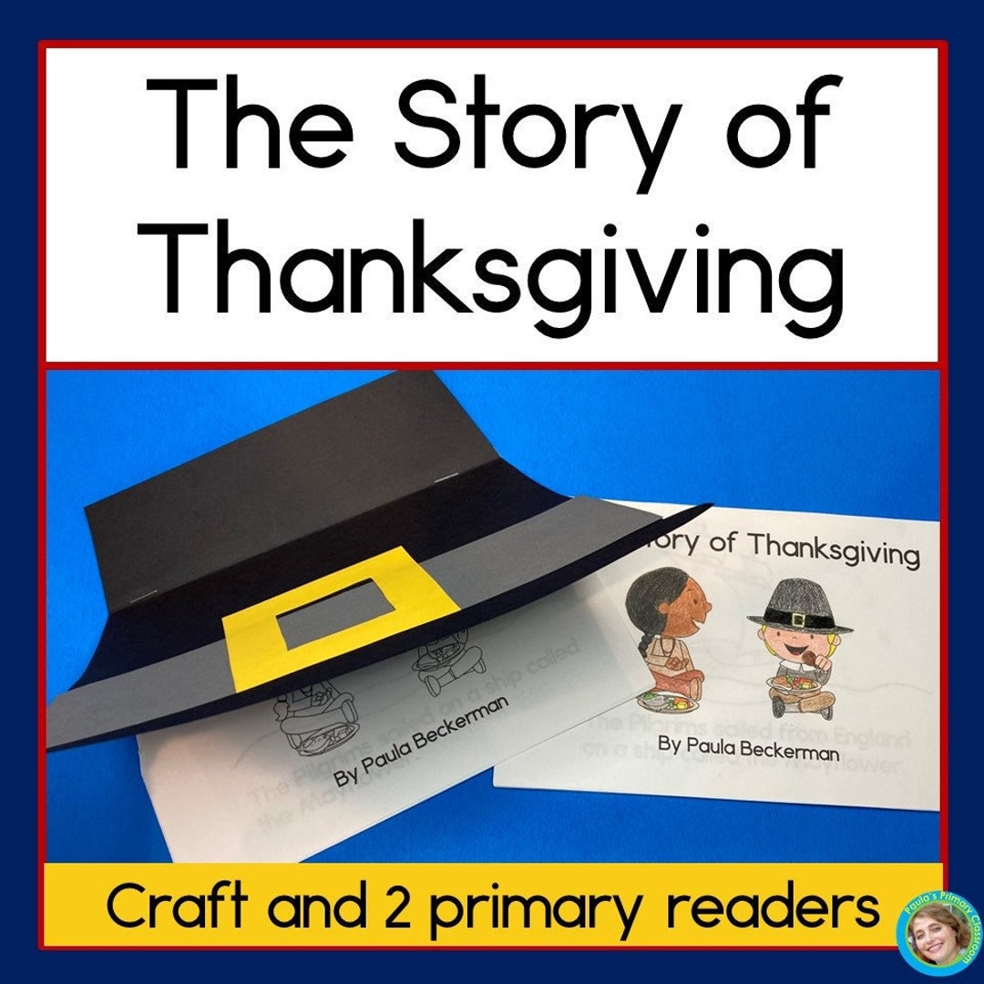 The Story of Thanksgiving Differentiated Guided Reading Books and Craft ...