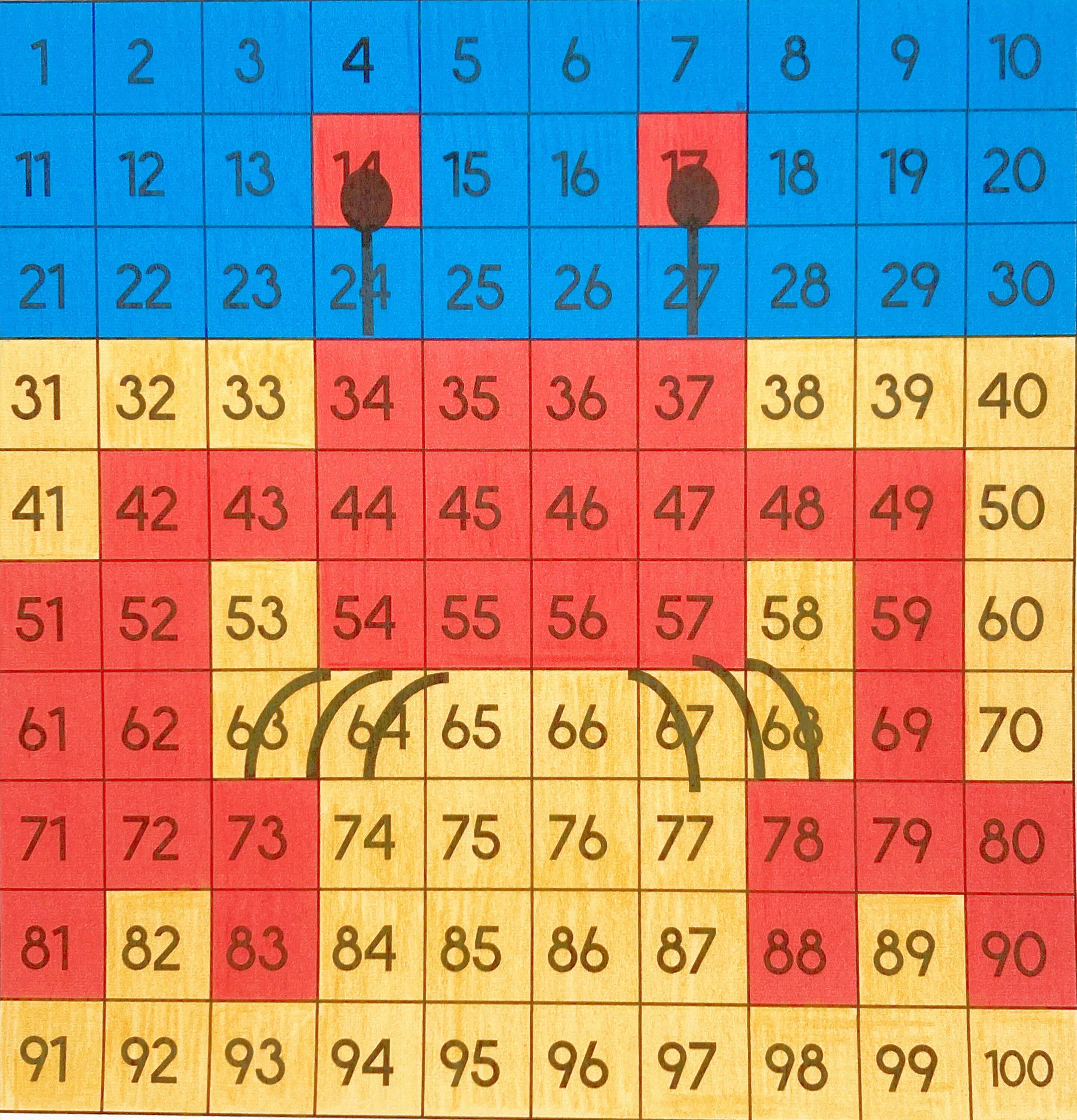 Ocean Animals 100s Chart Hundreds Charts 100 Chart Mystery Pictures - Etsy