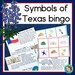 Texas Symbols Bingo Game & State History Posters (printable) - Etsy