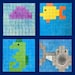Ocean Animals 100s Chart Hundreds Charts 100 Chart Mystery Pictures - Etsy