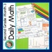 2nd Grade Math Spiral Review | Morning Work | Homework | Warm Ups Month ...