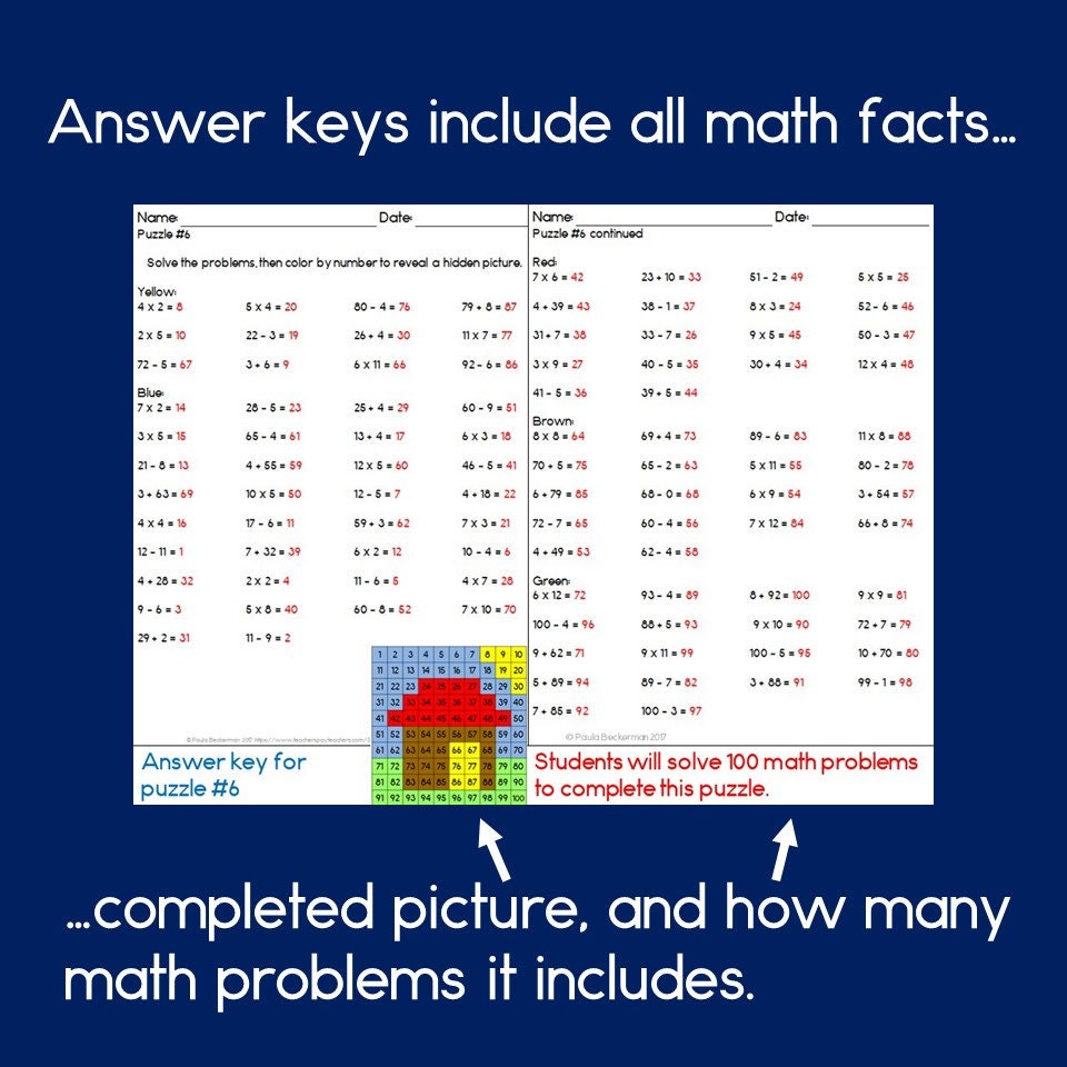 100s Chart | Hundreds Charts | 100 Chart Addition Subtraction ...