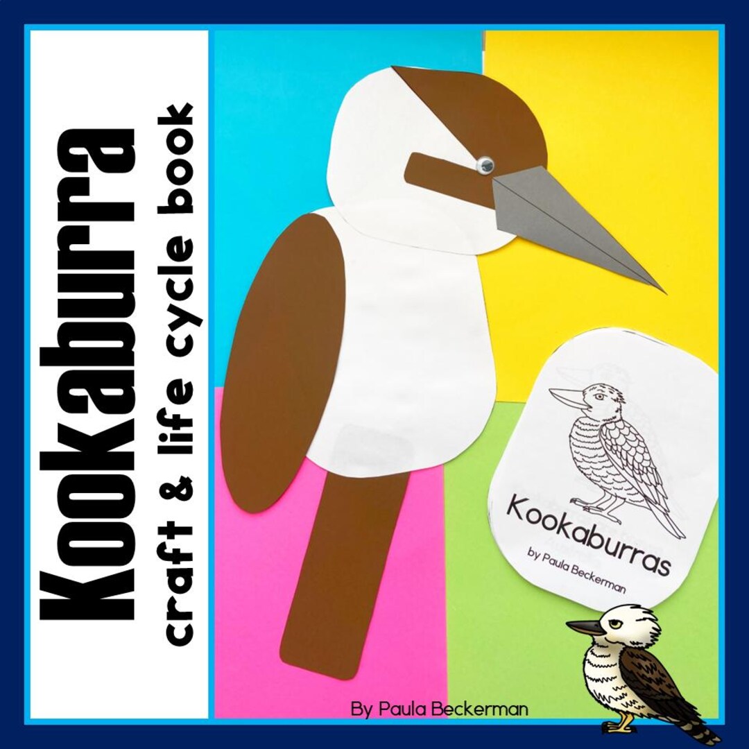 Kookaburra Book Craft and Reading Comprehension - Etsy