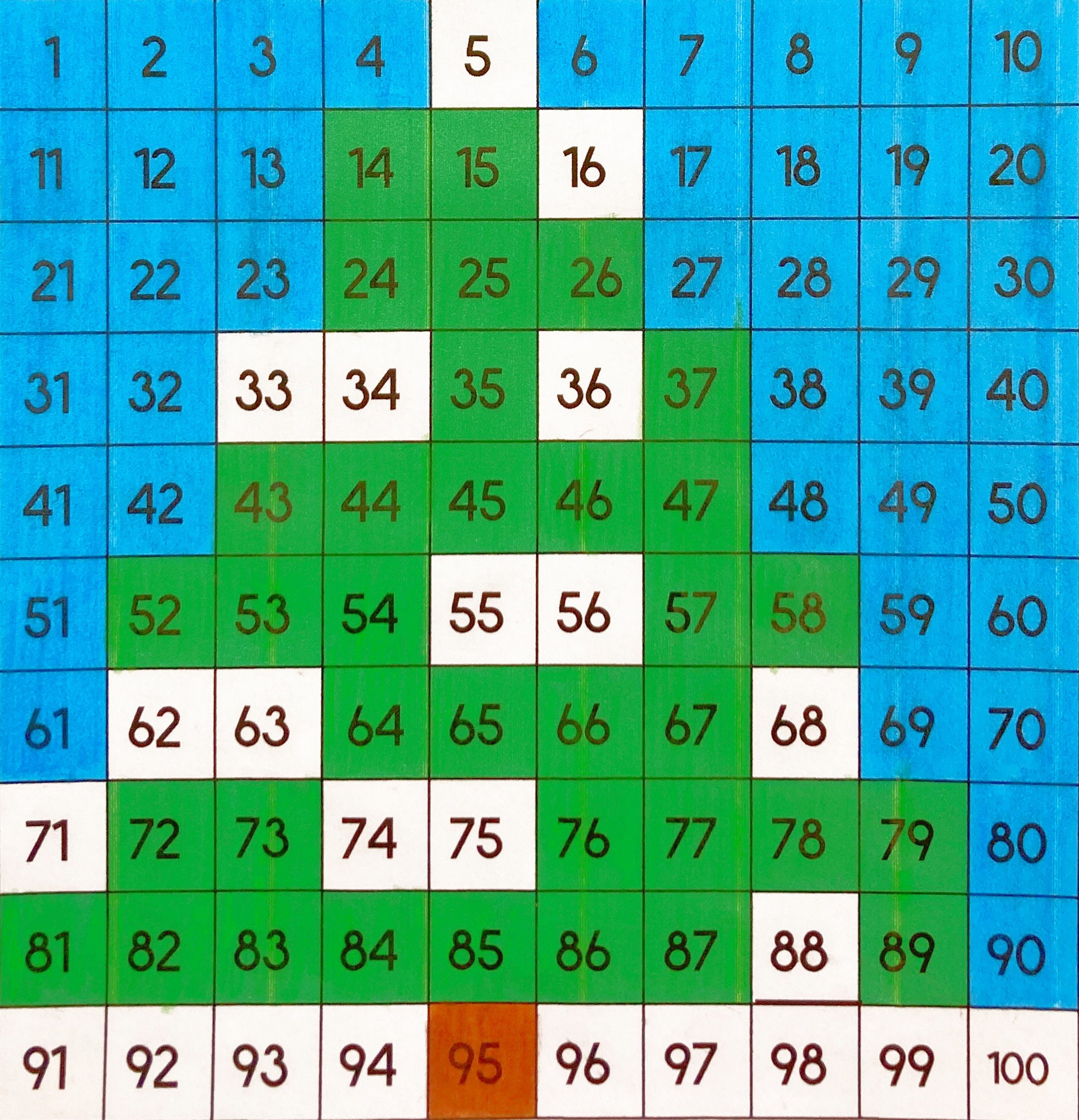 Winter 100s Charts | Hundreds Charts | 100 Chart Mystery Pictures - Etsy