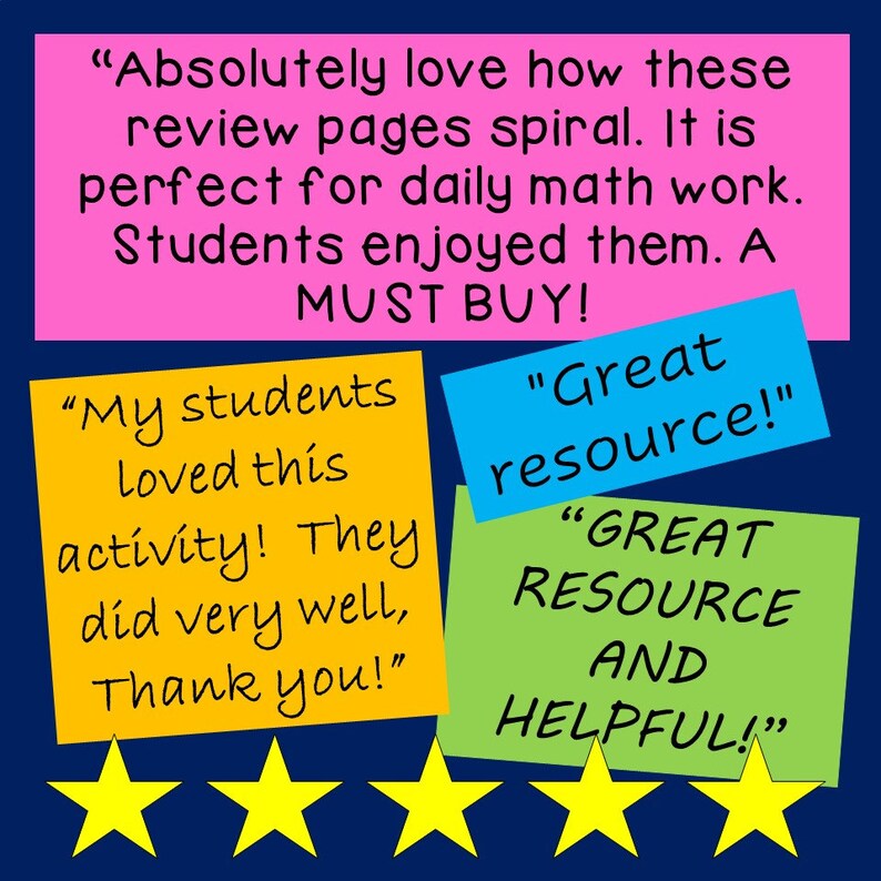 2nd Grade Math Spiral Review | Morning Work | Homework | Warm Ups Month ...