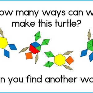 Ocean Pattern Block Mats | 2D Shape Puzzles | Problem Solving Critical ...