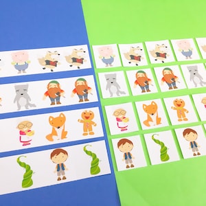 Fairy Tale Math Centers for Preschool Kindergarten | Numbers Counting ...