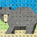 Bears 100s Chart | Hundreds Charts Panda Polar Brown and Black Bears - Etsy