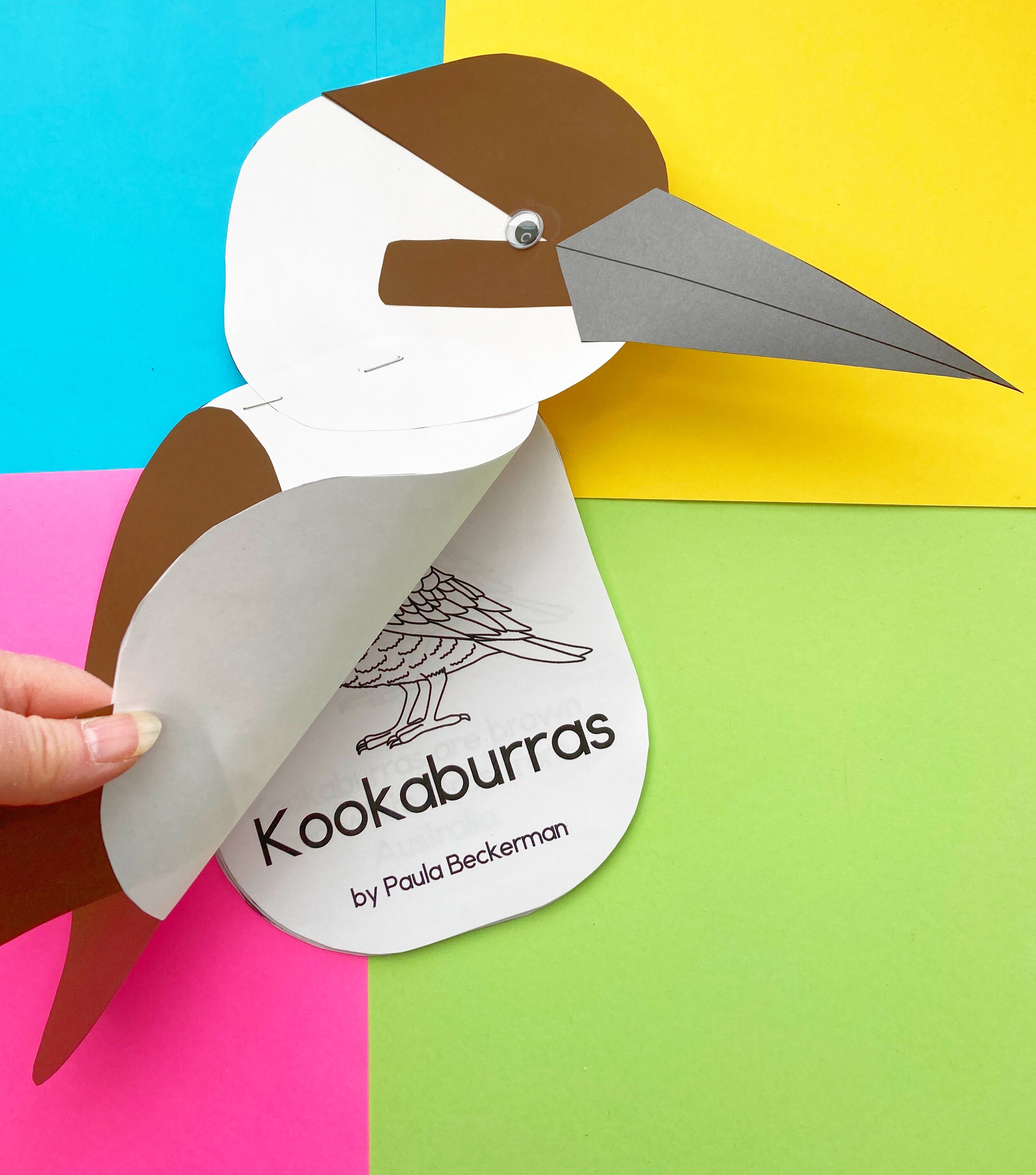 Kookaburra Book Craft and Reading Comprehension - Etsy