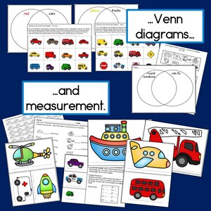 Transportation Math | Graphing Sorting Venn Diagrams and Nonstandard ...
