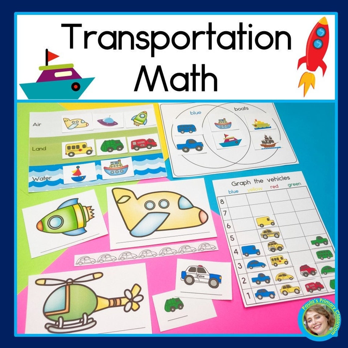 Transportation Math | Graphing Sorting Venn Diagrams and Nonstandard ...