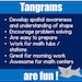 Ocean Tangram Puzzles Printable | 2D Shapes Math Center | Tangrams - Etsy