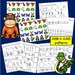 Rainforest Animal Patterns Math Centers With AB ABC and ABB Patterns - Etsy