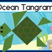 Ocean Tangram Puzzles Printable 2D Shapes Math Center - Etsy