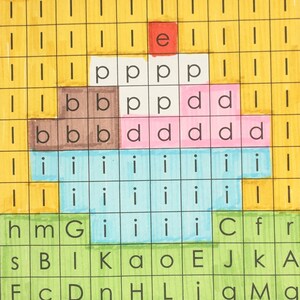 Alphabet Mystery Pictures | Color by Letter | Letter Recognition ...