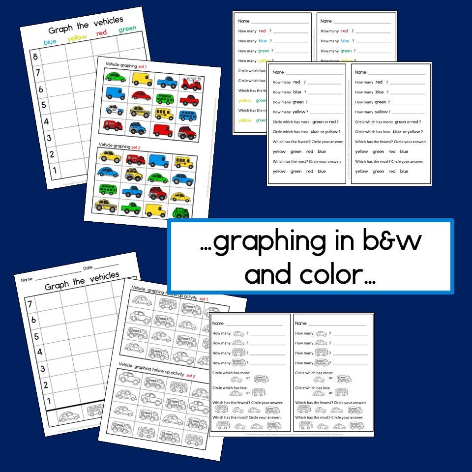 Transportation Math | Graphing Sorting Venn Diagrams and Nonstandard ...