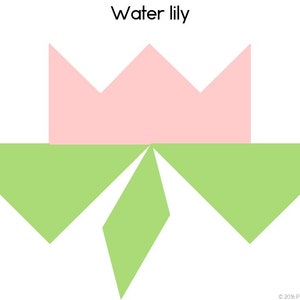 Spring Printable Tangram Puzzles Congruent 2D Shapes Math Center and ...