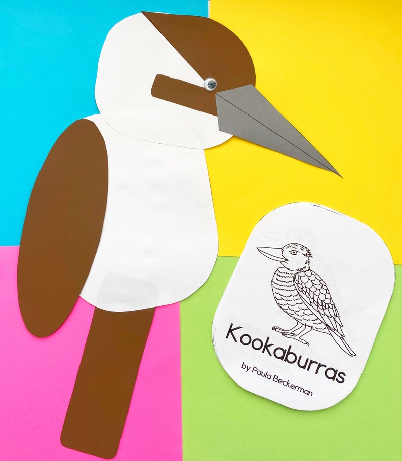 Kookaburra Book Craft and Reading Comprehension - Etsy