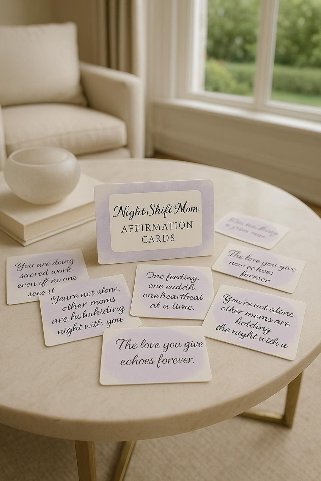 Tired Mom Affirmation Cards – for Quiet Nights, Busy Mornings, and in ...