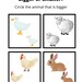 Farm Animal Preschool Activity Printable - Etsy Canada