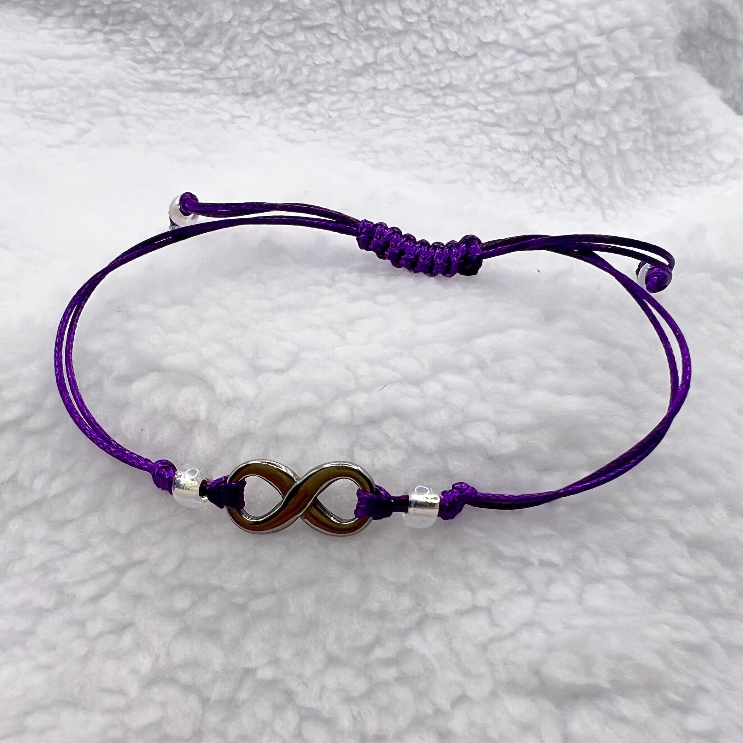 BTS Infinity Charm Bracelet - Etsy